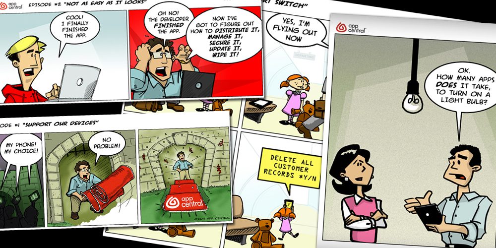 STUDIO PROJECT: APPCENTRAL COMIC STRIP | Idea Circus
